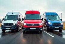 Kampf der Giganten: Mercedes Sprinter vs. VW Crafter vs. Ford Transit ...