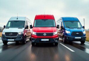 Kampf der Giganten: Mercedes Sprinter vs. VW Crafter vs. Ford Transit ...
